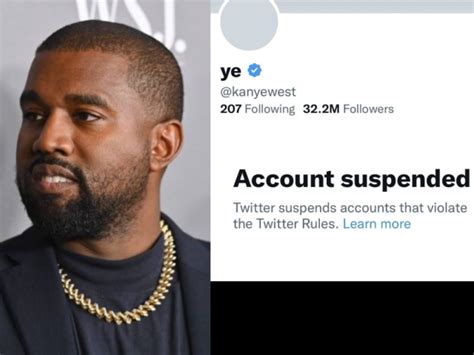 Kanye Ye Suspended From Twitter Following Controversial Tweets