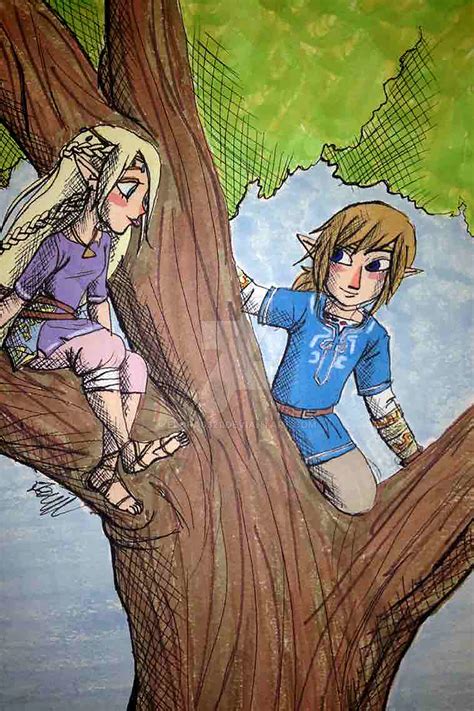 Zelink Botw By Elora0321 On Deviantart