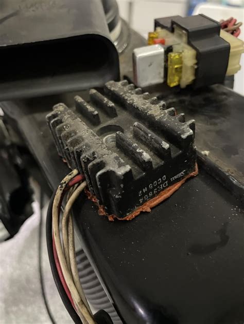 This Cable Goes Into My Rectifier Then The Other End Is The Ring Terminal To Battery Which