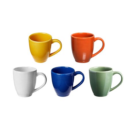 Jogo Canecas Argos Em Cer Mica Esmaltada Ml Porto Brasil Ambienzzi
