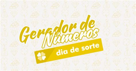 Gerador de Números da Dia de Sorte