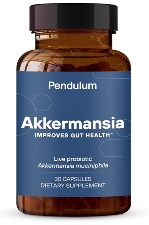 Pendulum Akkermansia Probiotic With Prebiotic Fiber Increases Glp 1