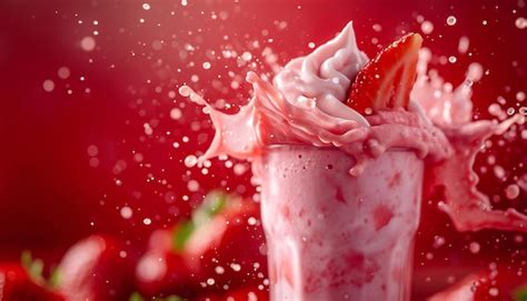 Premium Photo Raspberries Milkshakes Strawberry Shake Raspberry Milkshake