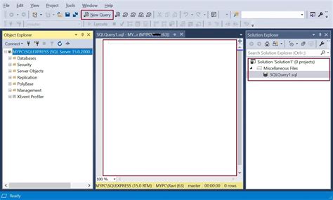 نحوه استفاده از SQL Server Management Studio یا SSMS چگونه است