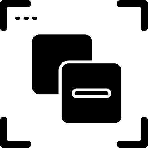 Substract Glyph Icon 36606266 Vector Art At Vecteezy