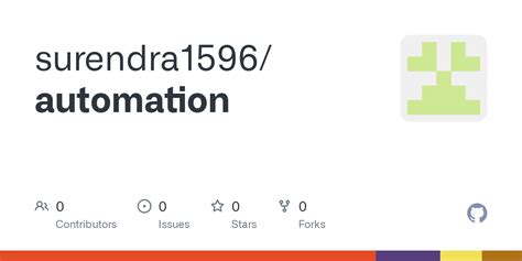 Github Surendra1596 Automation