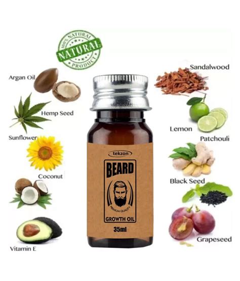Tekzon Premium Beard Oil Hair Grow 70 Ml Pack Of 2 Buy Tekzon Premium