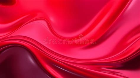 3d Render Wallpaper Background Glossy Plastic Texture Mauve Red Stock Illustration