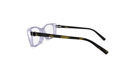 Aurora Womens Glasses Aurora 24 Grey Rectangle Plastic Bio Based