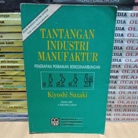 Jual Buku Original TANTANGAN INDUSTRI MANUFAKTUR PENERAPAN PERBAIKAN BERKESINAMBUNGAN Temprint