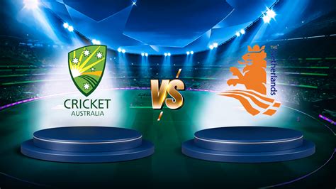 AUS Vs NED Check Our Dream11 Prediction Fantasy Cricket Tips Playing