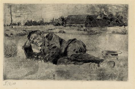 Umberto Boccioni Figura Distesa Mario Sironi 1907 Acquaforte E