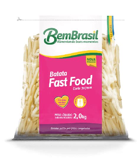 Nosso Hortifruti Gonzaga Batata Bem Brasil 2kg Fast Food