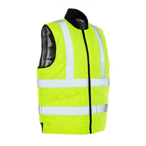 Insulated Safety Vest High Visibility Winter Vests — Safety Vests And