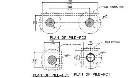 Two Drawings Of The Plan Of Piece Pci And Plain Pelicac