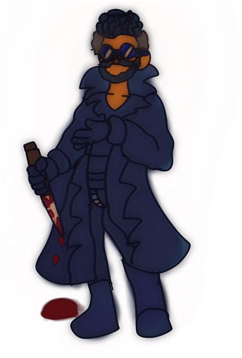 I Havent Drawn Renegade Shadow In A While So Heres A Drawing Of Him Doing Sakuyas Pose From