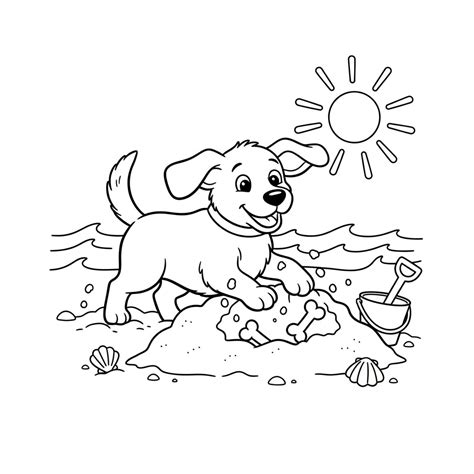 122 Coloriage Chien En Ligne Gratuit Et Trop Fun Coloriagevip