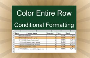 Articles For TheConditional Formatting Category In Excel