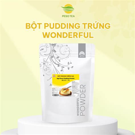 Bột Pudding Trứng Wdf Pesotea