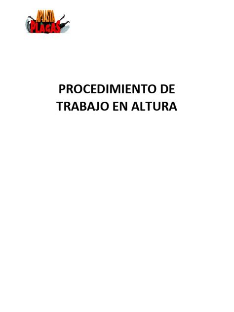 Proc Altura Pdf Acero Andamio