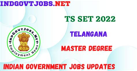 Ts Set 2022 Assistant Professor And Lecturer Best