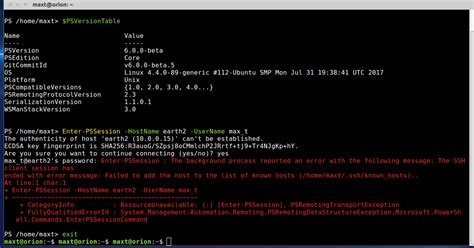 Powershell Core Beta 5 Linux Enter Pssession Cant Connect To Windows · Issue 4513
