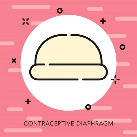 Diaphragm Contraceptive Illustrations Royalty Free Vector Graphics