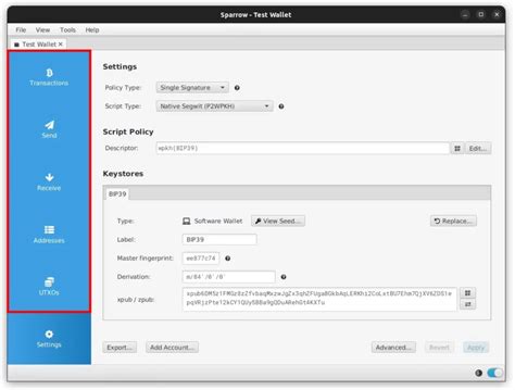 Sparrow Wallet Ultimate Quick Start Guide For Beginners Athena Alpha