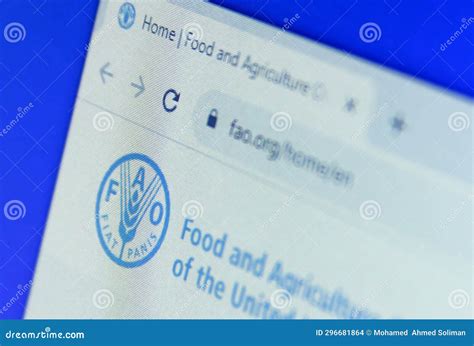 Food And Agriculture Organization Fao Editorial Stock Image Image