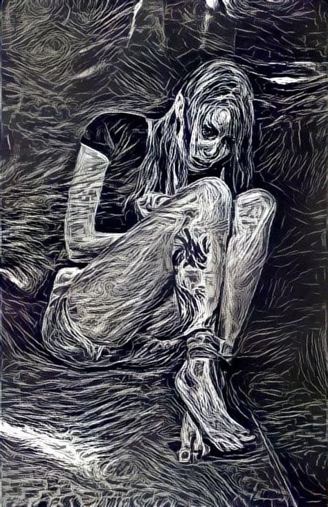 Rachel Dark Room Sketch Lifeisstrange