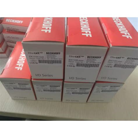 New Beckhoff Ek1818 Ethercat Coupler With Integrated Digital Inputsoutputs Mro Parts Store
