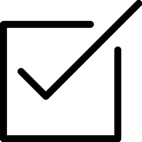 Check Square Vector SVG Icon SVG Repo