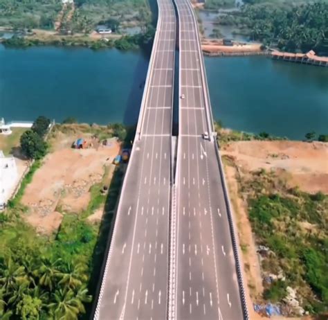 Thalassery Mahe Bypass On National Highway 66 U A Satish