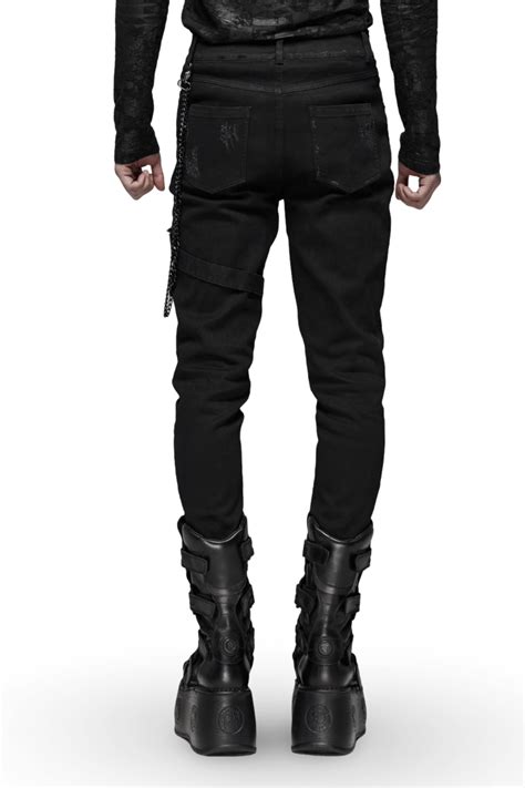 Mens Gothic Style Clothing Edgy Shorts And Pants Selection