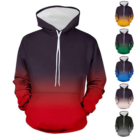 Symoid Mens Pullover Sweatshirt Hoodies For Men Big And Tall Jogger