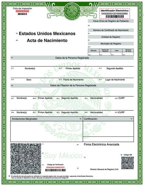 Acta De Nacimiento Cómo Imprimirla En Línea Trámites México