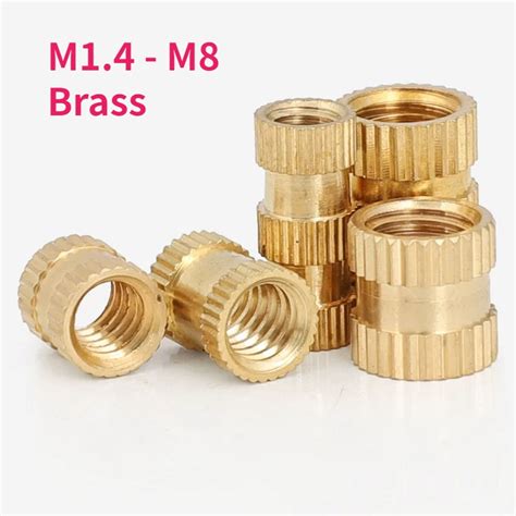M1 4 M1 6 M1 7 M2 M2 5 M3 M4 M5 M6 M8 Solid Brass Copper Hot Melt