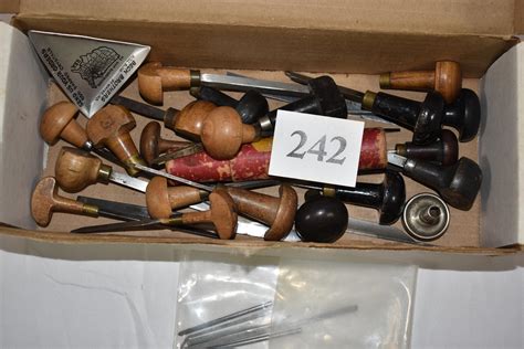 Lot Lot Of Engraving Chisel Tools