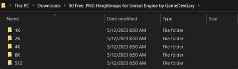 50 Free Terrain Heightmaps For Unreal Engine Tutorial By Gamedevgary