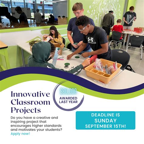Innovative Classroom Projects Are Open Pasco Education Foundation