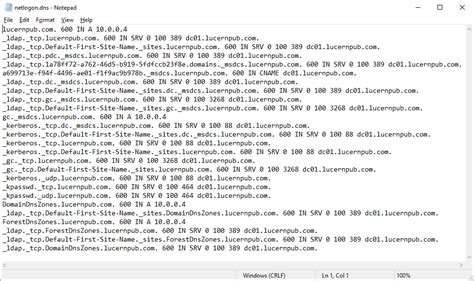Checking If A Domain Controller Registers Its Srv Dns Records Active Directory Administration