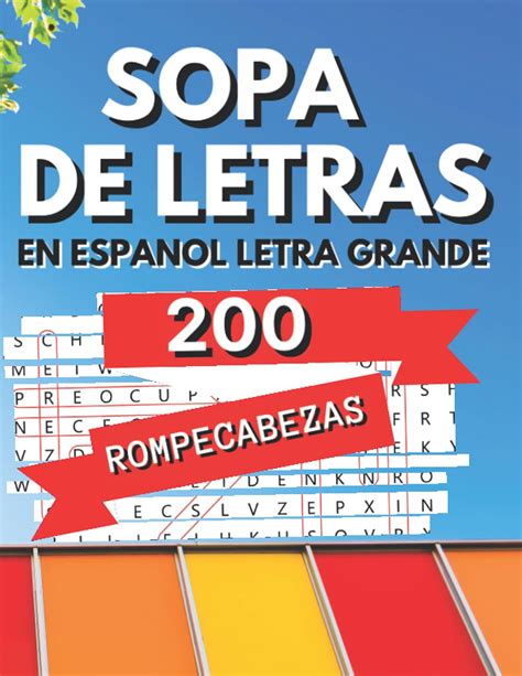 Sopa De Letras En Espanol Letra Grande Sopa De Letras En Espanol Letra Grande Para Adultos