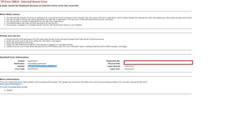 Visual Studio 2017 Iis 80 Detailed 5000 Internal Server Error The