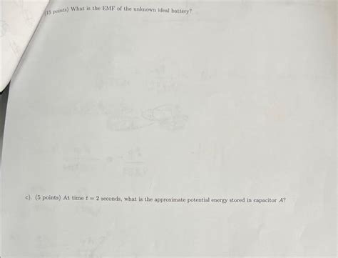 Solved Problem Points Total A Circuit Is Made From Chegg