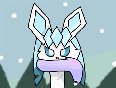 My New Glaceon Oc Grace R Eevee