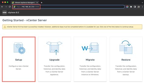How To Deploy The Vcenter Server Appliance Vcsa 80 To Vmware Fusion