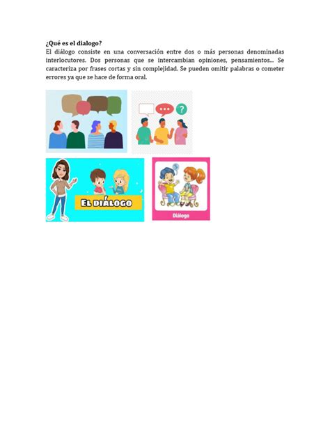 Qué Es El Dialogo Pdf