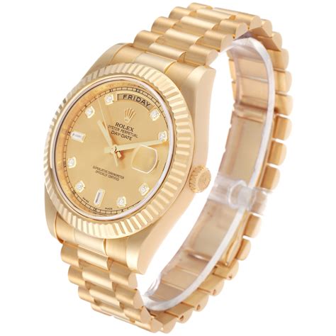 Rolex President Yellow Gold 218238 Stock 51180 Swisswatchexpo