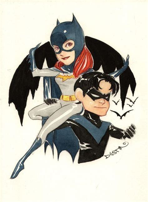 [artwork] Batgirl And Nightwing Dustin Nguyen R Dccomics