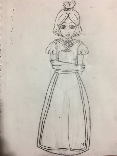 Humanisabelle Sketcg By Theautumndragon On Deviantart